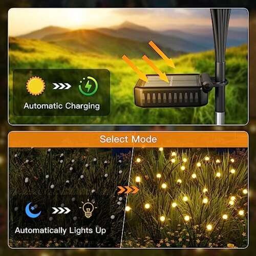 Solar Firefly Sparkle Lights (Pack of 2) | SolarSphere Energy